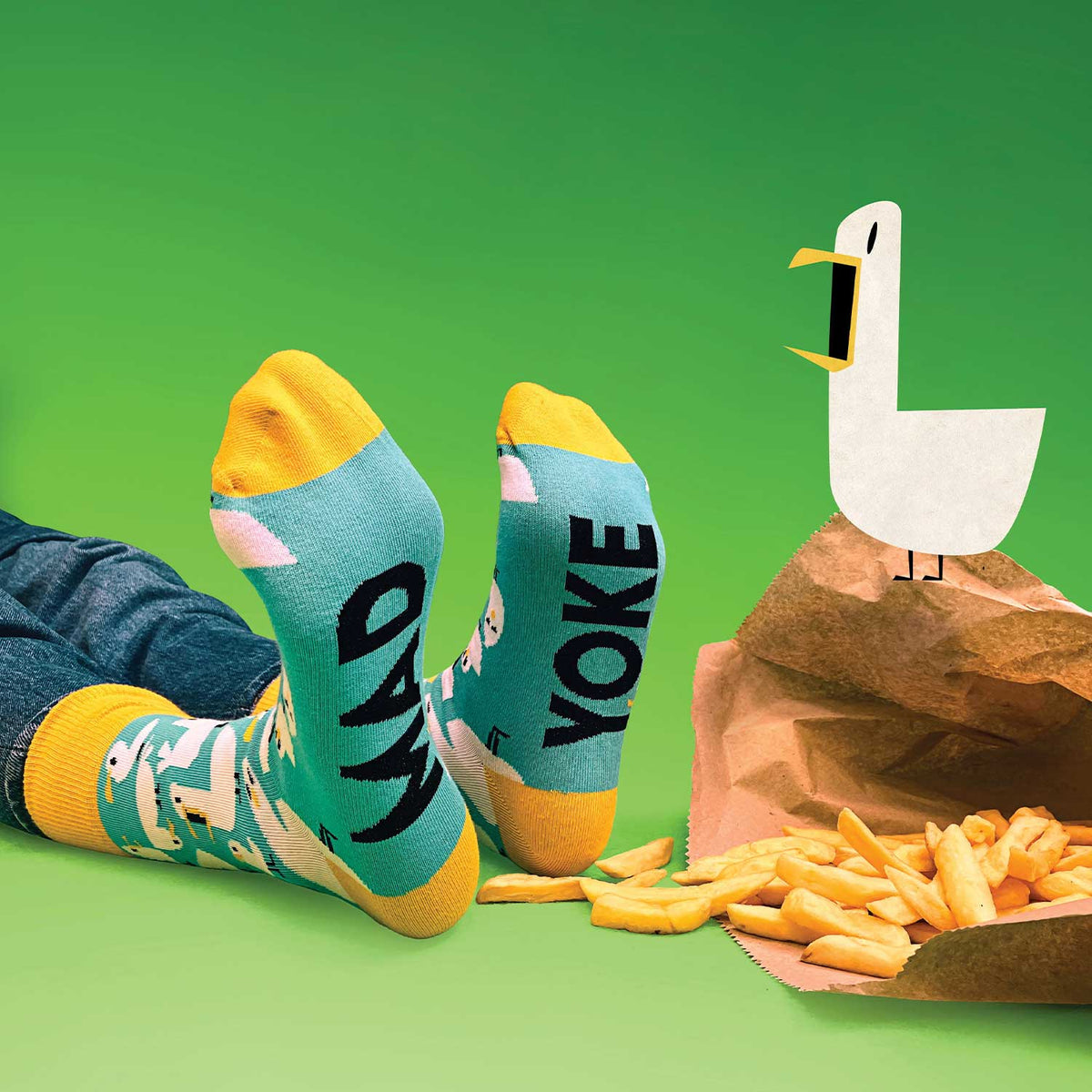 Mad Yoke Socks | Funny Irish Socks | Gift Ideas — designist