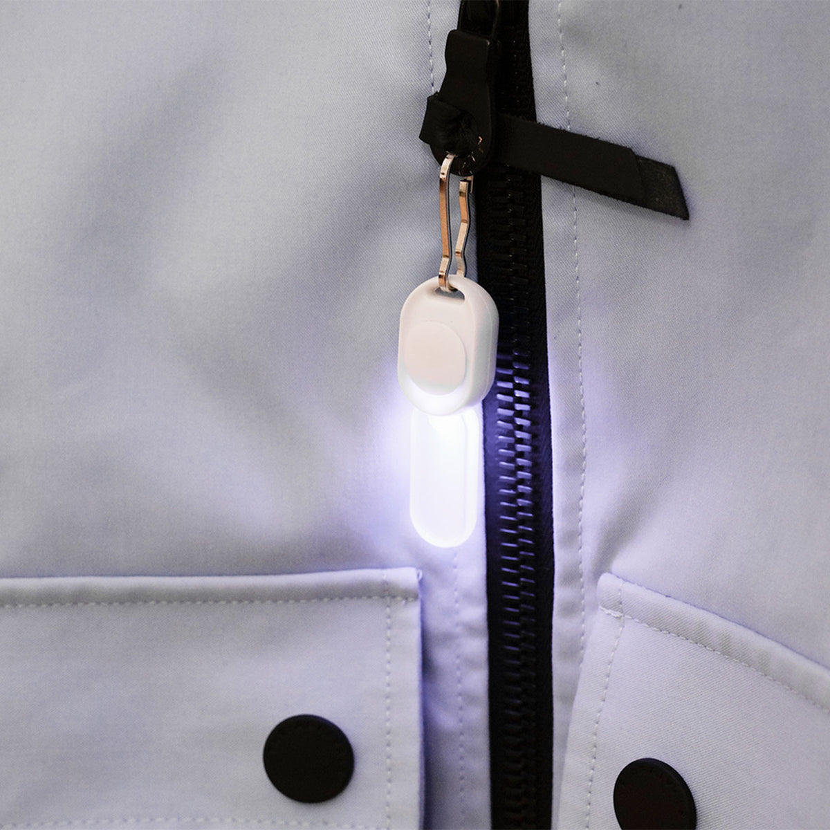 Bright Mini Zipper LED Light | Handy Clip-On Light for Bags & Jackets ...