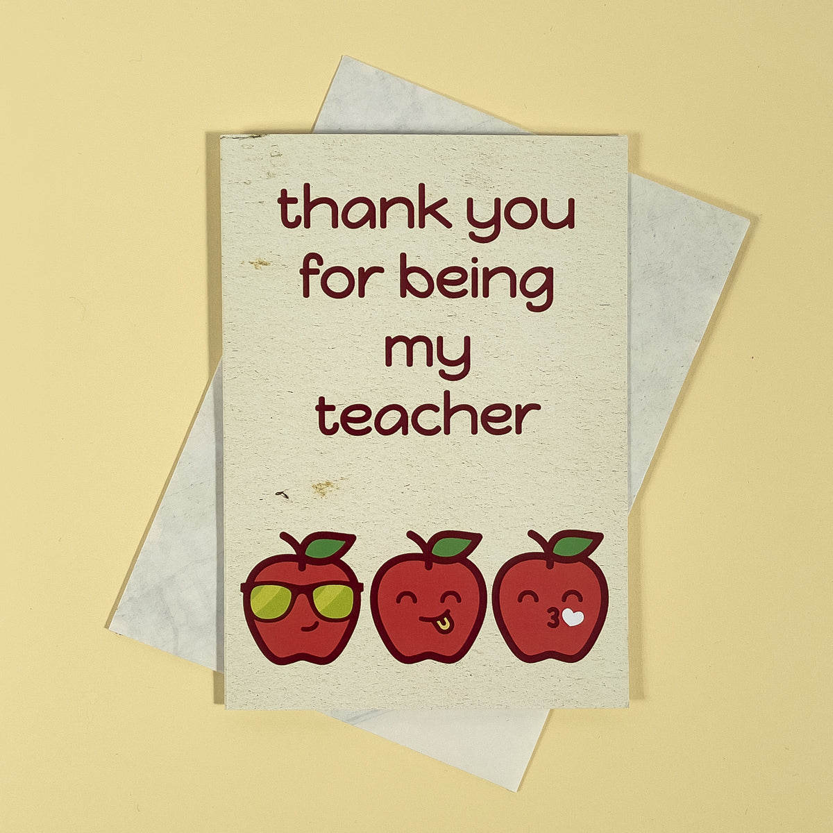 Thank You for being My Teacher — designist